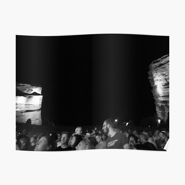"Red Rocks." Poster for Sale by scnoll18 | Redbubble
