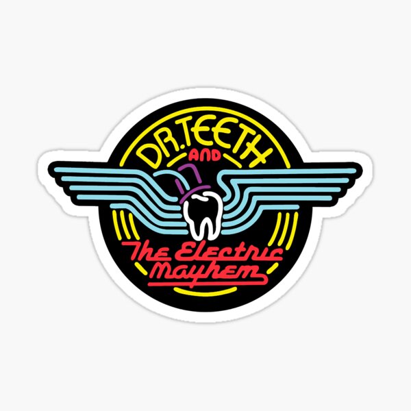 "Dr.Teeth - Color For Fans" Sticker for Sale by HarryTorp | Redbubble