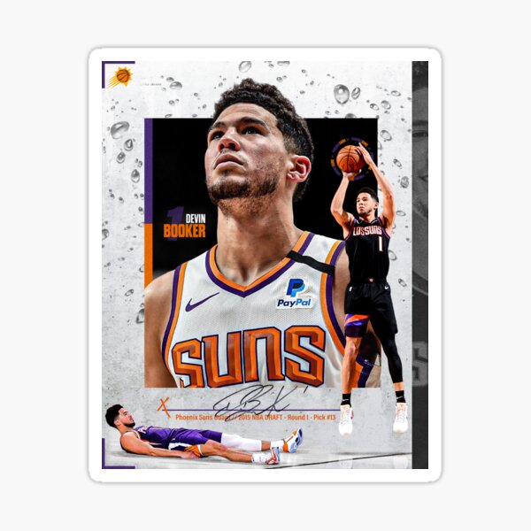 "Devin Booker" Sticker by slowlyxfall | Redbubble