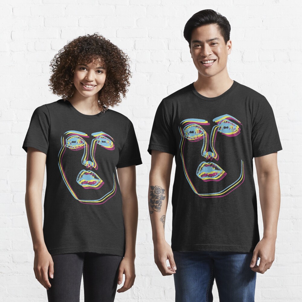 "Disclosure face logo " T-shirt for Sale by euniqueportrait | Redbubble ...