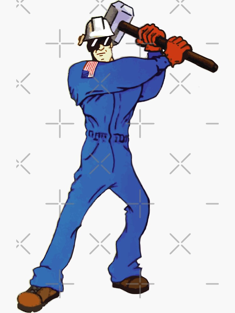 "Refinery Worker" Sticker for Sale by IVTtech | Redbubble