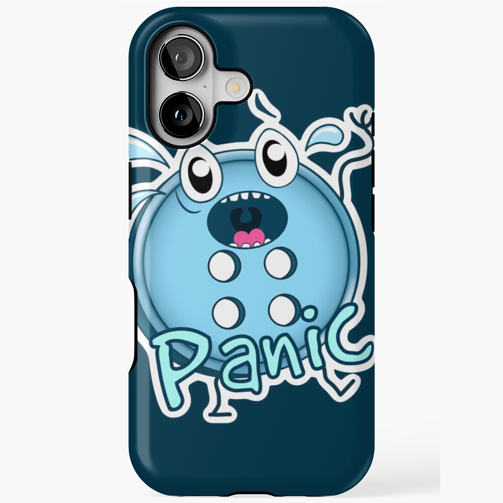 "Panic button" Sticker for Sale by CraftyArthole | Redbubble