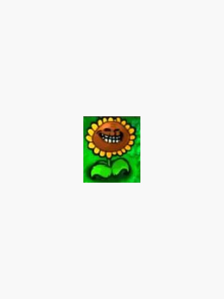 "Trollface Sunflower" Sticker for Sale by SolidSamFisher | Redbubble