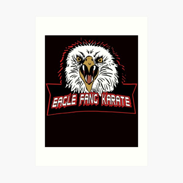 "Eagle Fang Karate Logo " Art Print for Sale by mandobayley5 | Redbubble