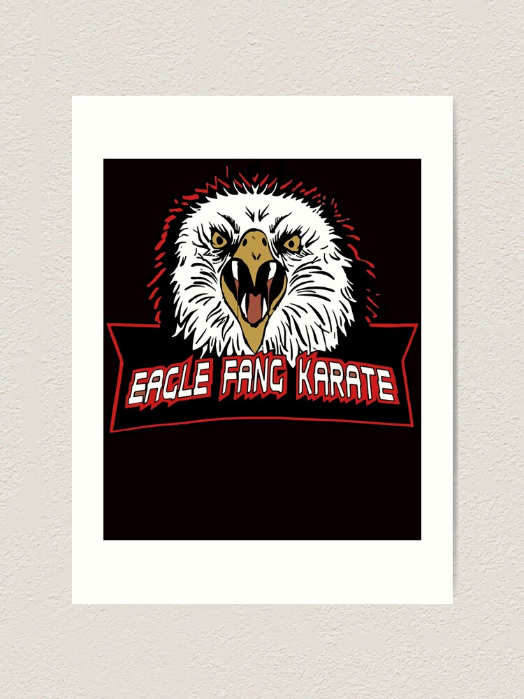 "Eagle Fang Karate Logo " Art Print for Sale by mandobayley5 | Redbubble