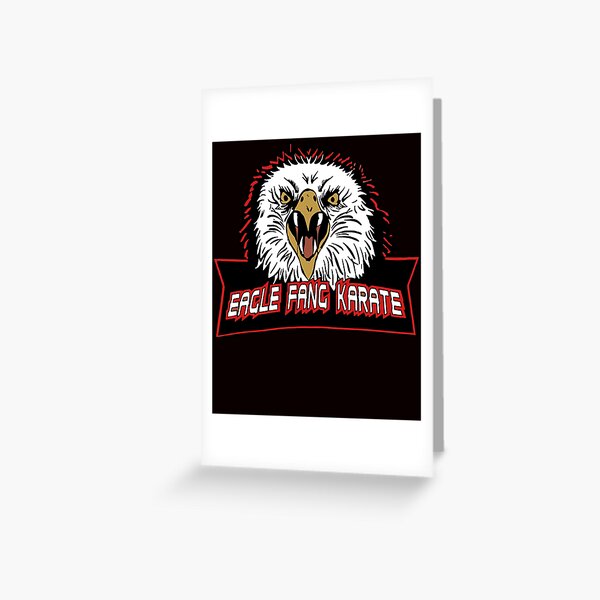 "Eagle Fang Karate Logo " Greeting Card for Sale by mandobayley5 | Redbubble