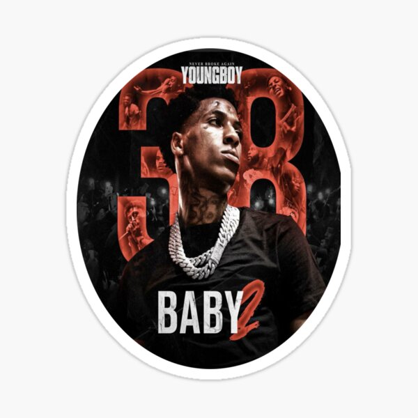 "YOUNGBOYYYY" Sticker by adavo64 | Redbubble