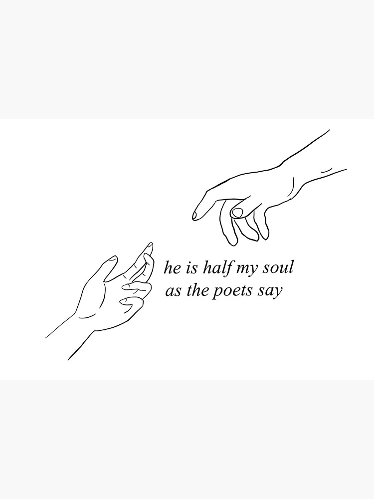 "he is half my soul as the poets say, Song of Achilles, Patroclus ...