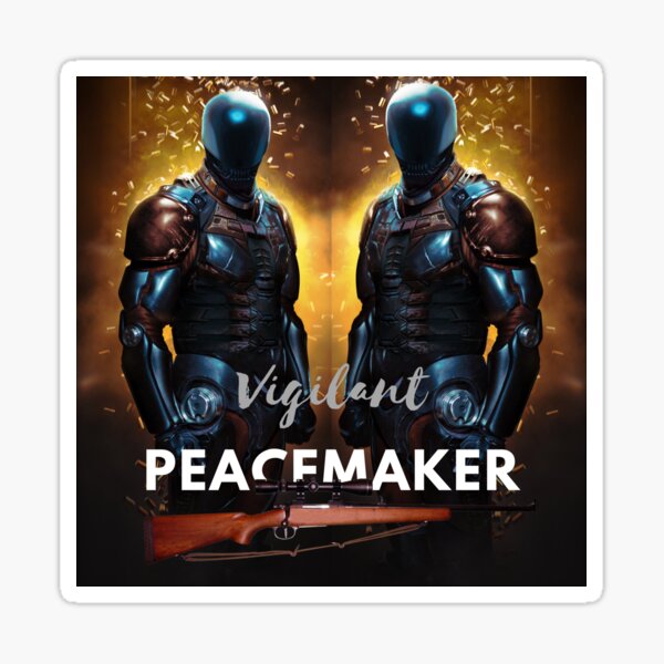 "Vigilante Peacemaker Heroes" Sticker by Sameera009 | Redbubble