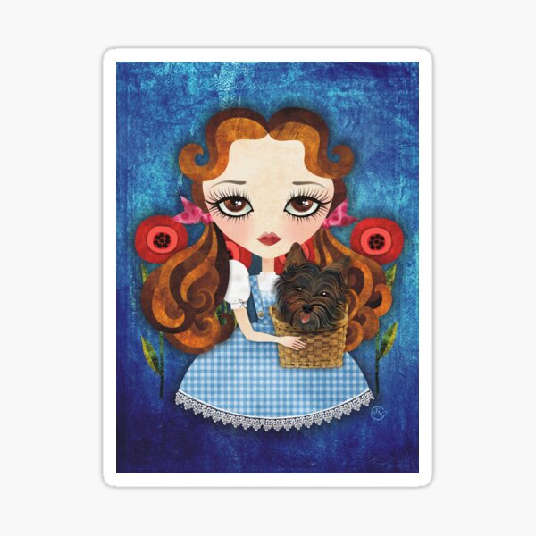 "Dorothy ~ Oz Series" Sticker by sandygrafik | Redbubble