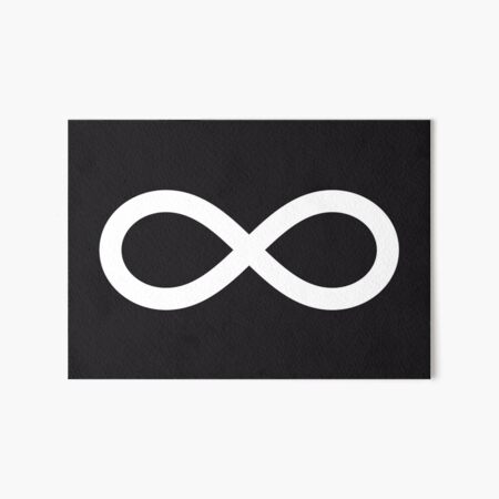 "Metis flag Infinity symbol on black background HD High Quality" Art ...