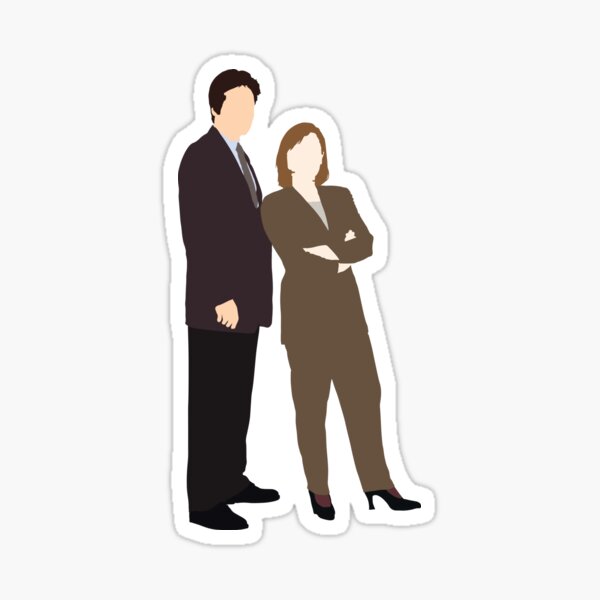 "X-Files" Sticker by FutureSpace | Redbubble