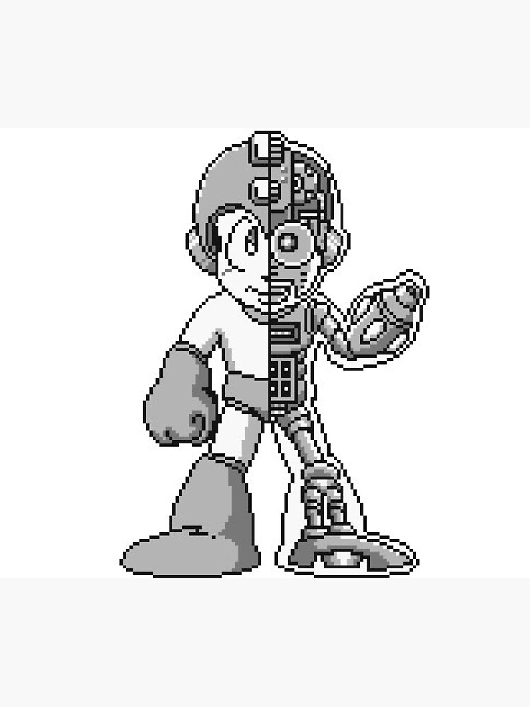 "Mega Man skeleton GB" Poster for Sale by infiniterivals | Redbubble