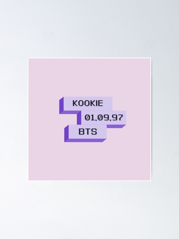 "BTS Jungkook, Jeon Jungkook, Kookie, 정국 fanart" Poster for Sale by ...