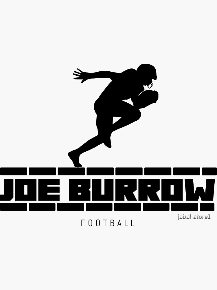 "Joe Burrow, Football" Sticker by jabal-store1 | Redbubble