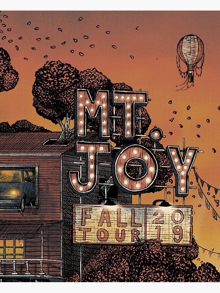 "vintage mt joy MT" Sticker by kathleenjenni | Redbubble