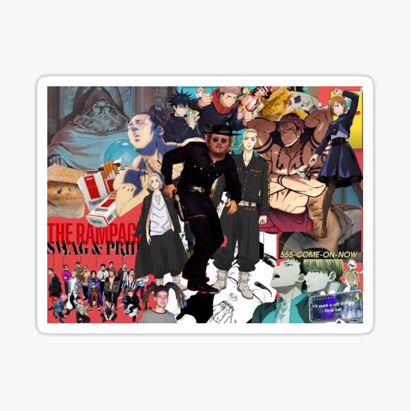 "the abomination: big iron edition" Sticker by rubyele | Redbubble