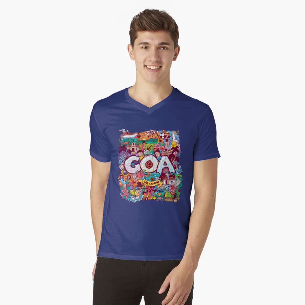 "Goa Doodle mashup 1" Sticker for Sale by anikin87 | Redbubble