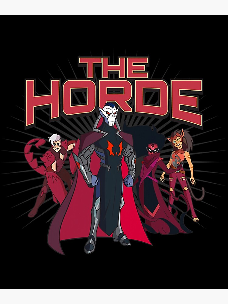 "She-Ra and the Princess of Power The Horde" Art Print for Sale by ...