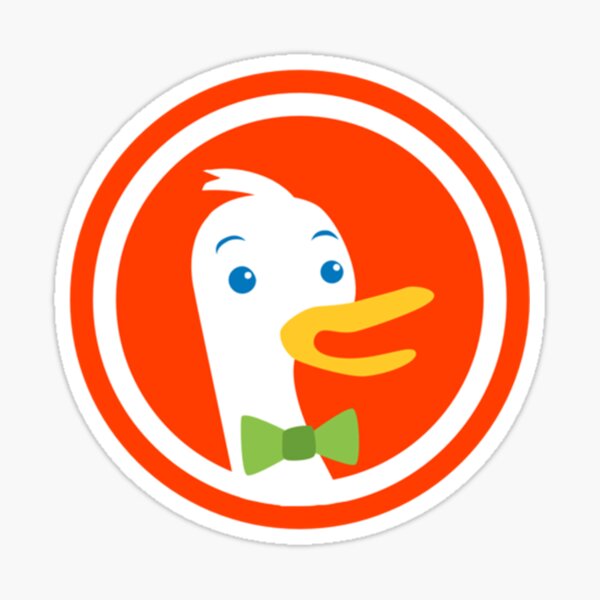 "Duckduckgo logo Classic T-Shirt" Sticker for Sale by LisaSteinhauser ...
