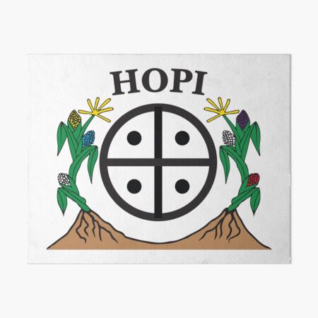"Hopi Nation Seal Flag Naatoyla with corn and Hopi Symbol HD High ...