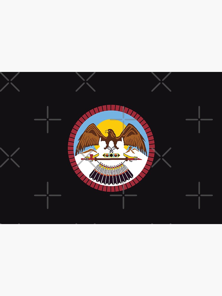 "Ute Indian Tribe of the Uintah and Ouray Reservation Official Flag ...