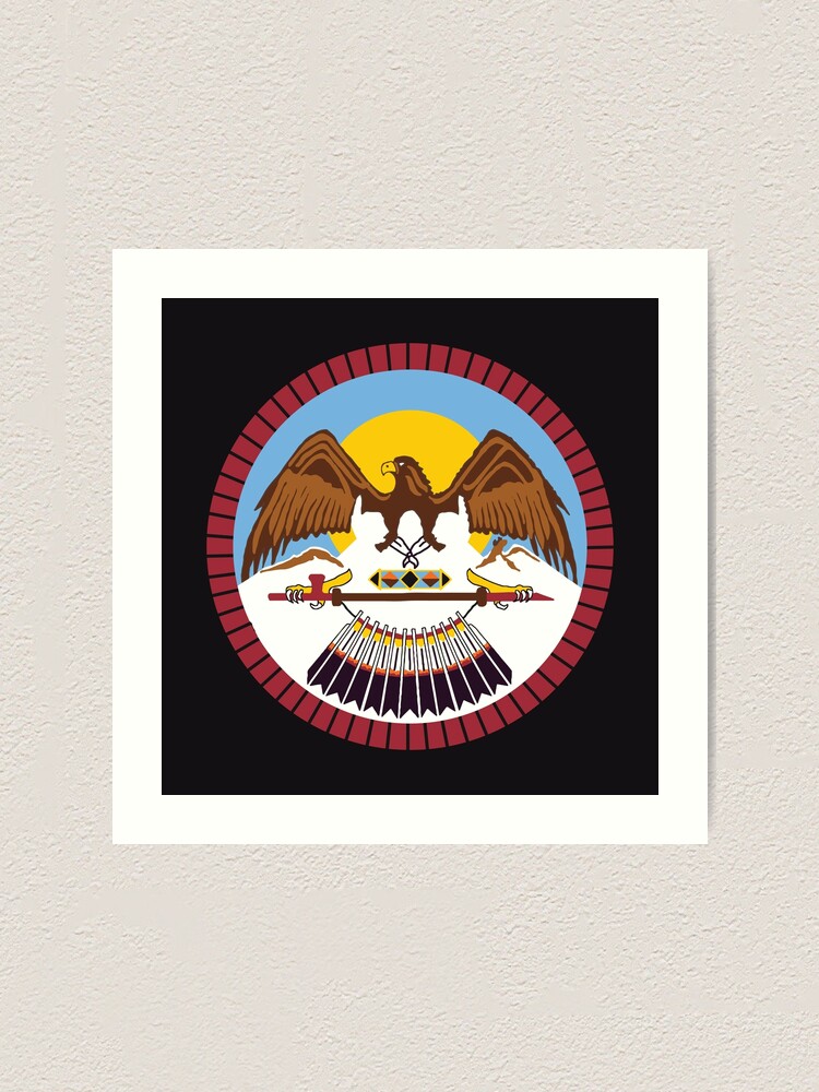 "Ute Indian Tribe of the Uintah and Ouray Reservation Official Flag ...