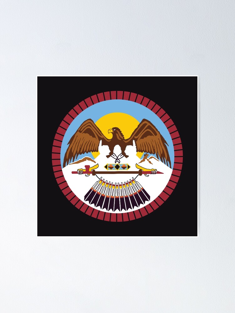 "Ute Indian Tribe of the Uintah and Ouray Reservation Official Flag ...