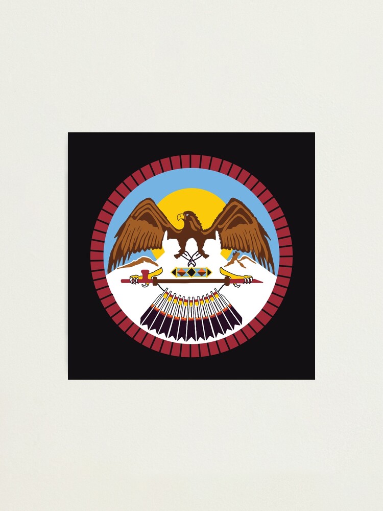 "Ute Indian Tribe of the Uintah and Ouray Reservation Official Flag ...
