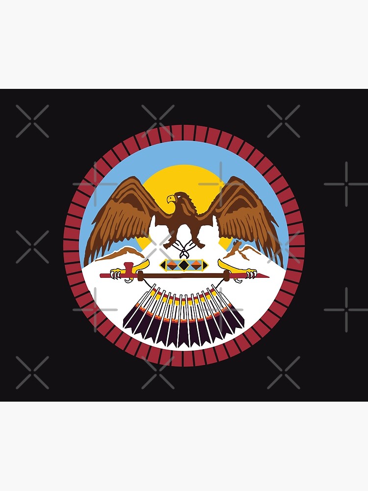 "Ute Indian Tribe of the Uintah and Ouray Reservation Official Flag ...