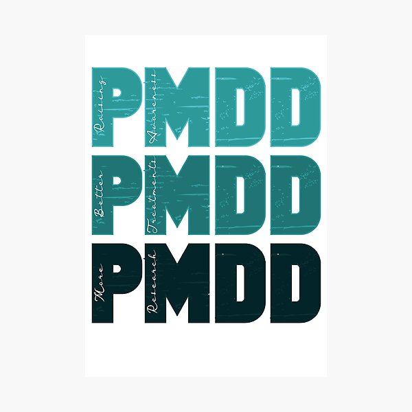 Impression photo « PMDD Sensibilisation pour une meilleure ...