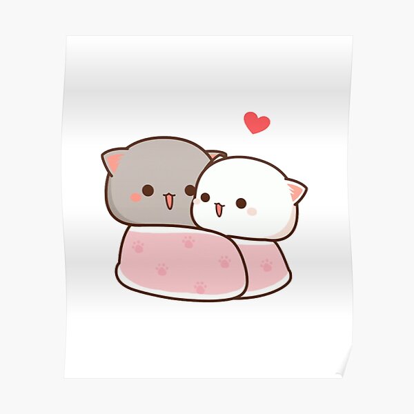 "Peach and Goma " Poster for Sale by peachlovey | Redbubble