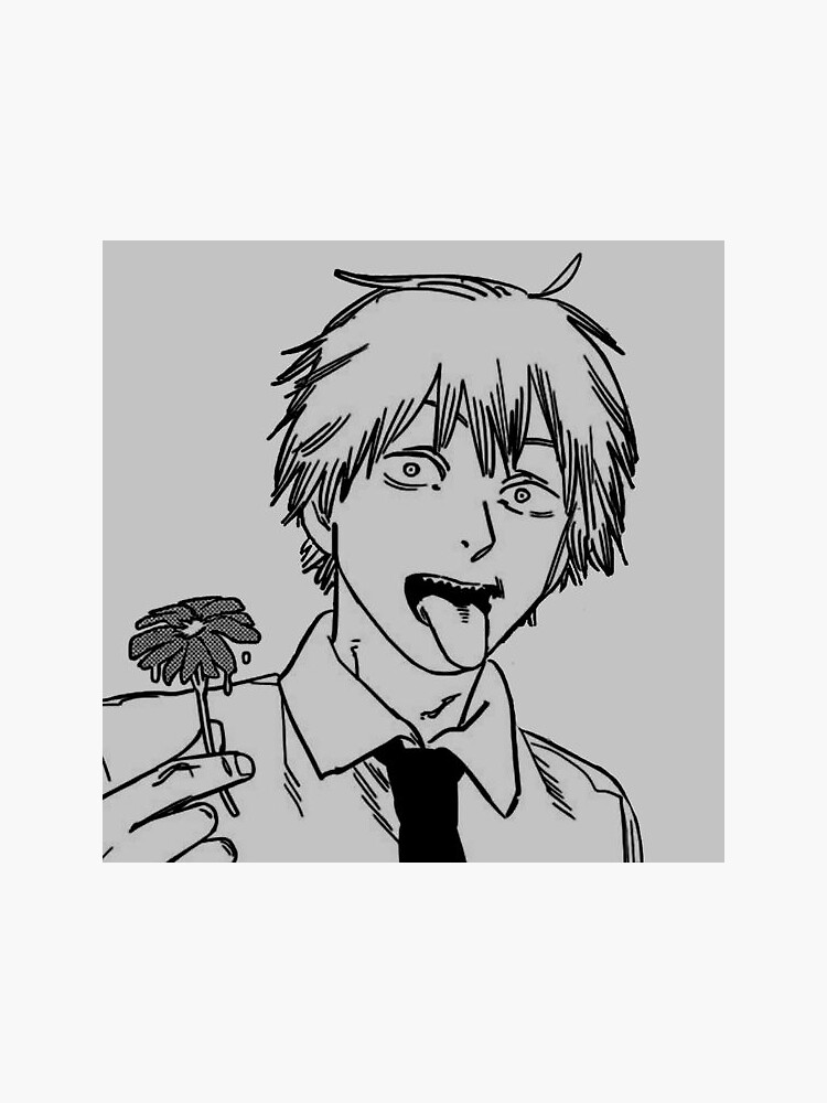 "Denji" Sticker by Zwahlee | Redbubble