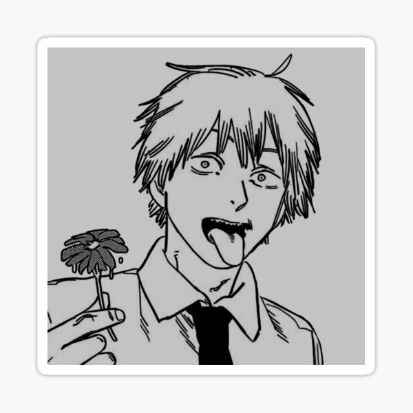 "Denji" Sticker by Zwahlee | Redbubble