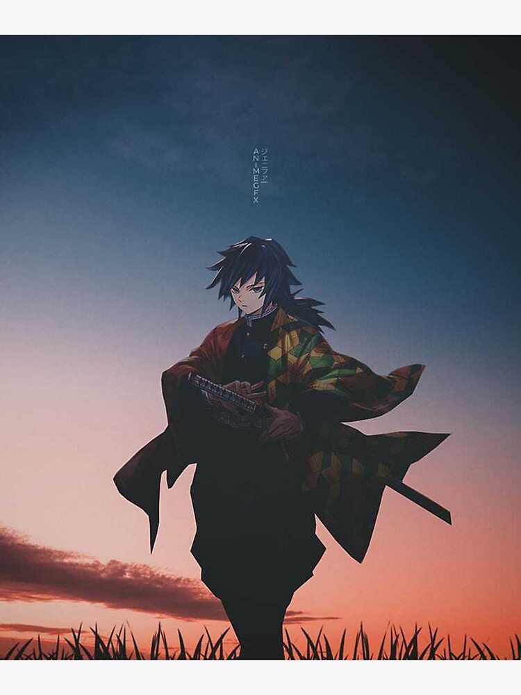 "Giyu Tomioka" Sticker by ArtCredible | Redbubble