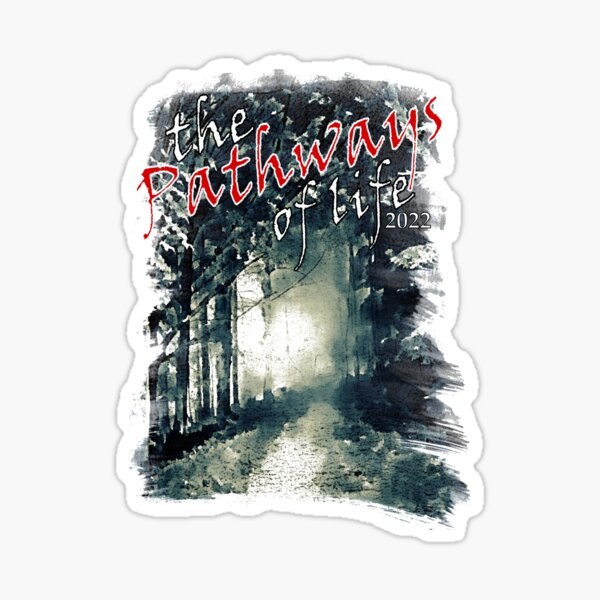 "The Pathways of Life" Sticker for Sale by jeremy1128 | Redbubble