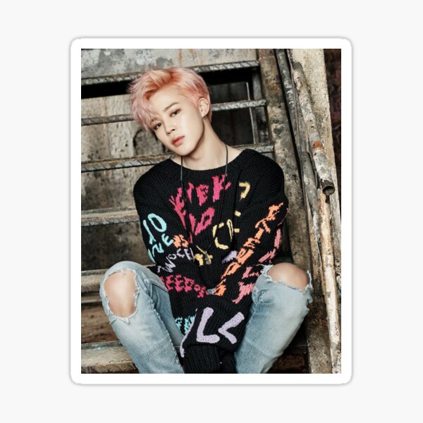 "JIMIN" Sticker for Sale by yeongwonhikpop | Redbubble