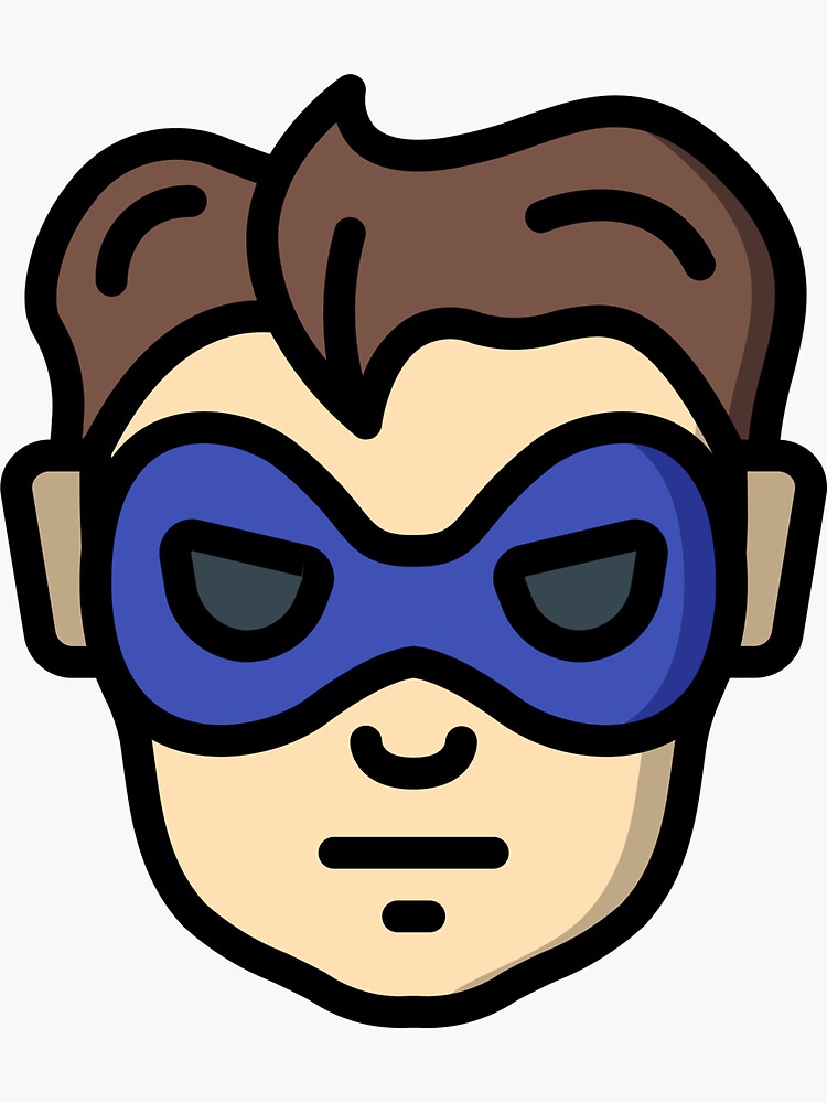 "Supar Hero" Sticker by bhavsar342 | Redbubble