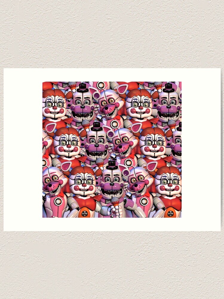 "Circus Baby/Funtime Freddy/Funtime Foxy" Art Print by raybound420 ...