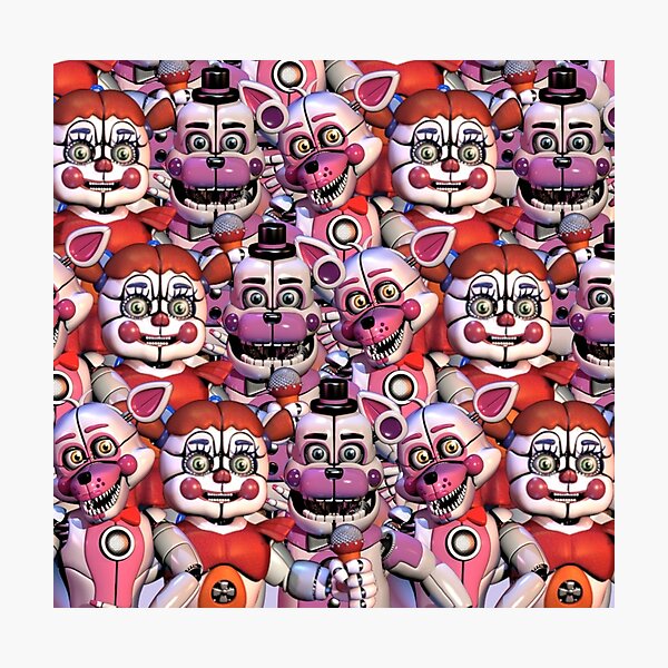 "Circus Baby/Funtime Freddy/Funtime Foxy" Photographic Print by ...