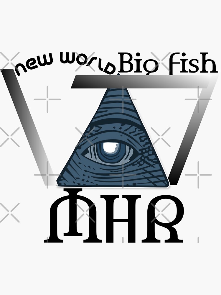 "New World Big Fish MHR" Sticker by Tahiroun75 | Redbubble
