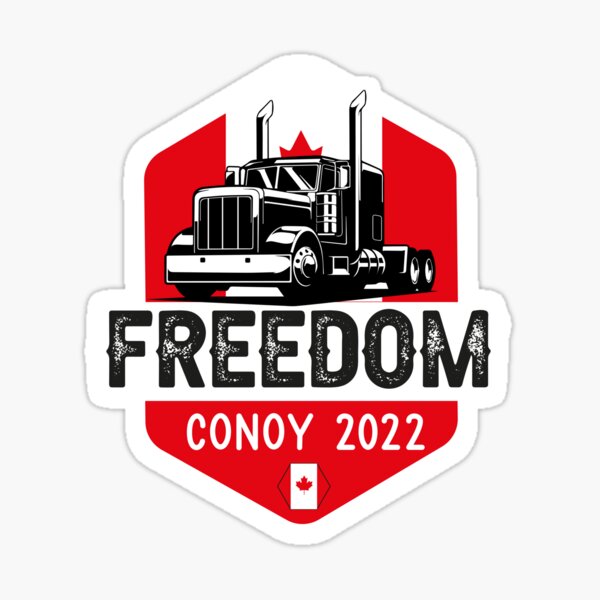 "Freedom Convoy" Sticker for Sale by alamuk96 | Redbubble