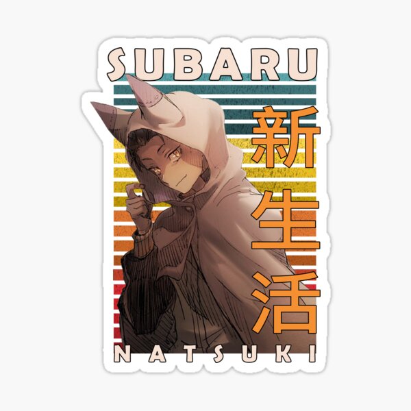 "Subaru Natsuki Re Zero Starting Life in Another World Anime Manga ...