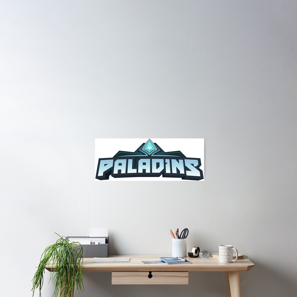 "Paladins Logo" Poster by Sartezz | Redbubble