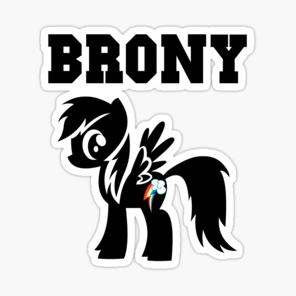 "Brony logo Essential T-Shirt" Sticker for Sale by CorneliaEbel | Redbubble