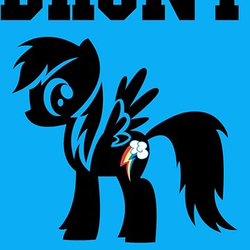 "Brony logo Essential T-Shirt" Sticker for Sale by CorneliaEbel | Redbubble