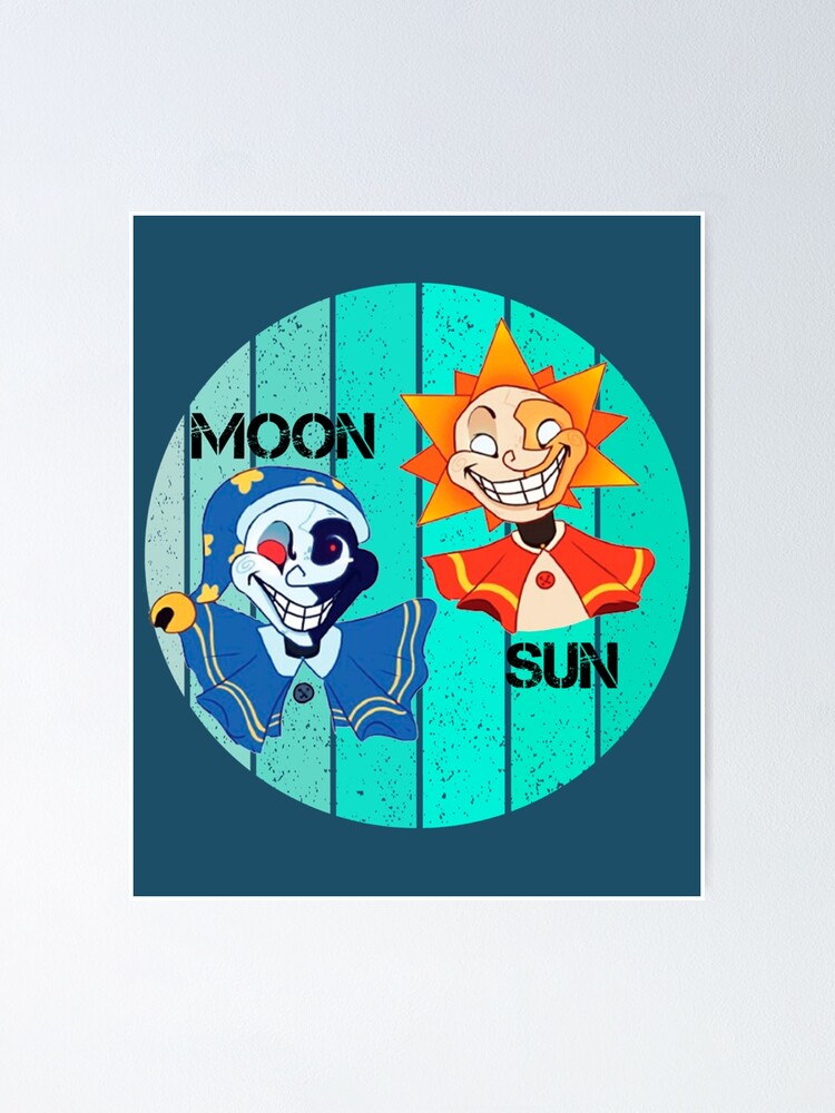 "Fnaf Security Breach Sun And Moon " Poster for Sale by Arielwood ...