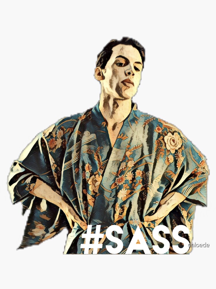 "Felix Dawkins // Orphan Black // #SASS" Sticker for Sale by chloede ...