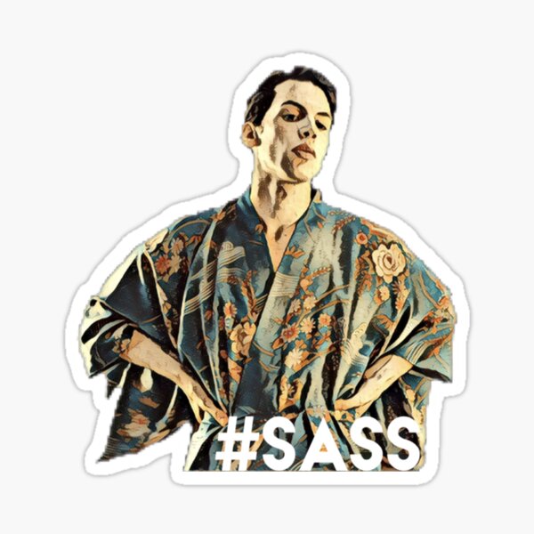 "Felix Dawkins // Orphan Black // #SASS" Sticker for Sale by chloede ...