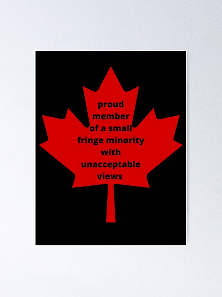 Póster «orgulloso miembro de una pequeña minoría marginal con puntos de ...